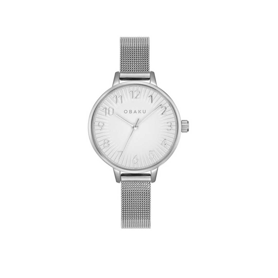 Obaku Syren Steel Watch – Shira Jewellery